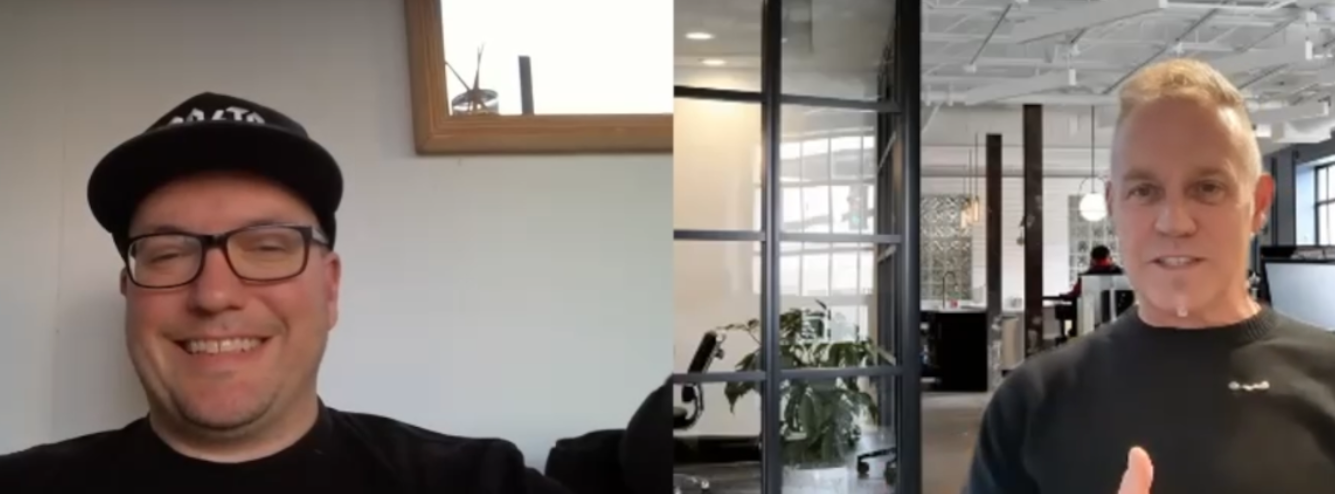 Mark Presnell [aka Mr Integration] and Jason Greenwood discussing PIM ...